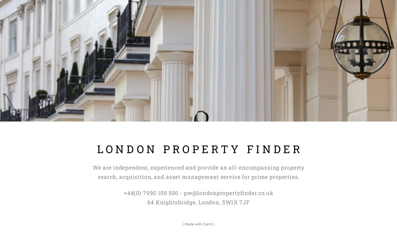 London Property Finder